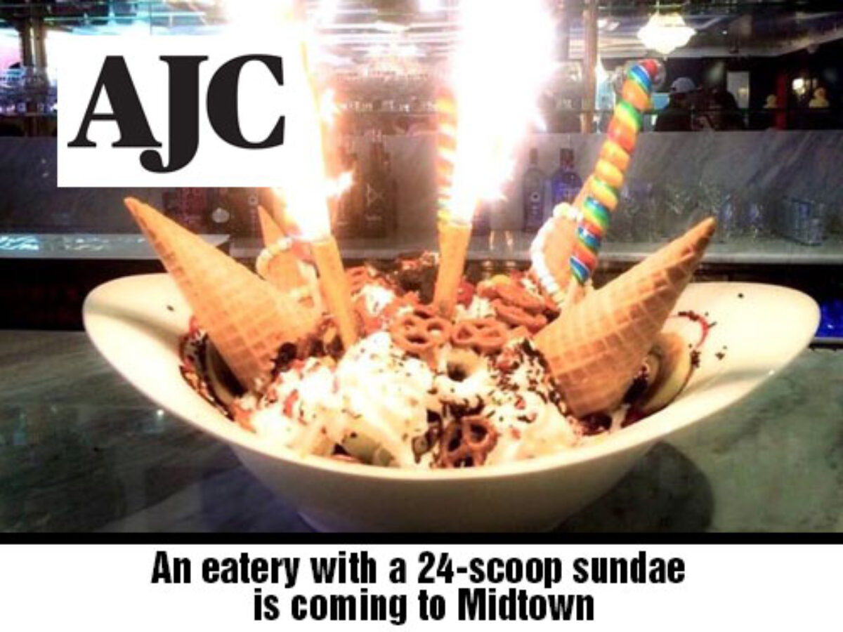 An eatery with a 24-scoop sundae is coming to Midtown – Sugar Factory